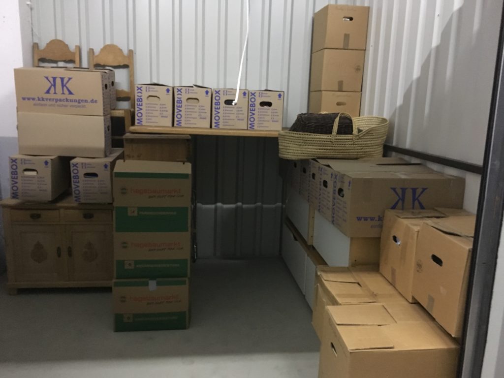 Lagerraum zu mieten - Aussteigen für ein Jahr